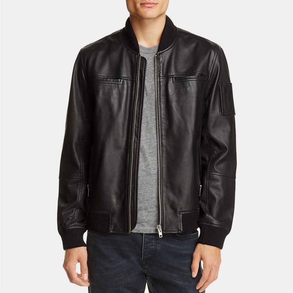 Blank Nyc Authentic Leather Bomber Jacket - 20% Off | Mr-Styles