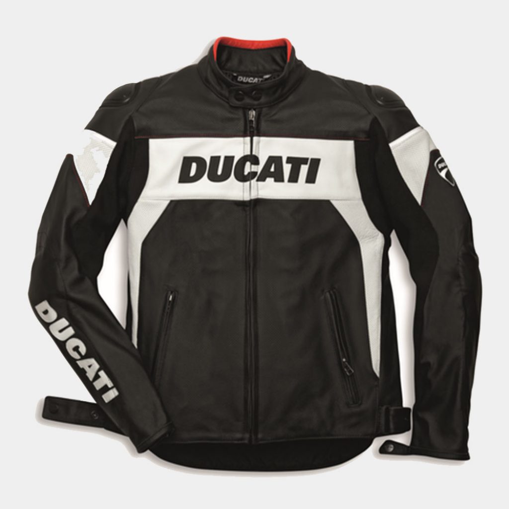 Ducati Replica Hi-Tech Men Motorcycle leather jacket