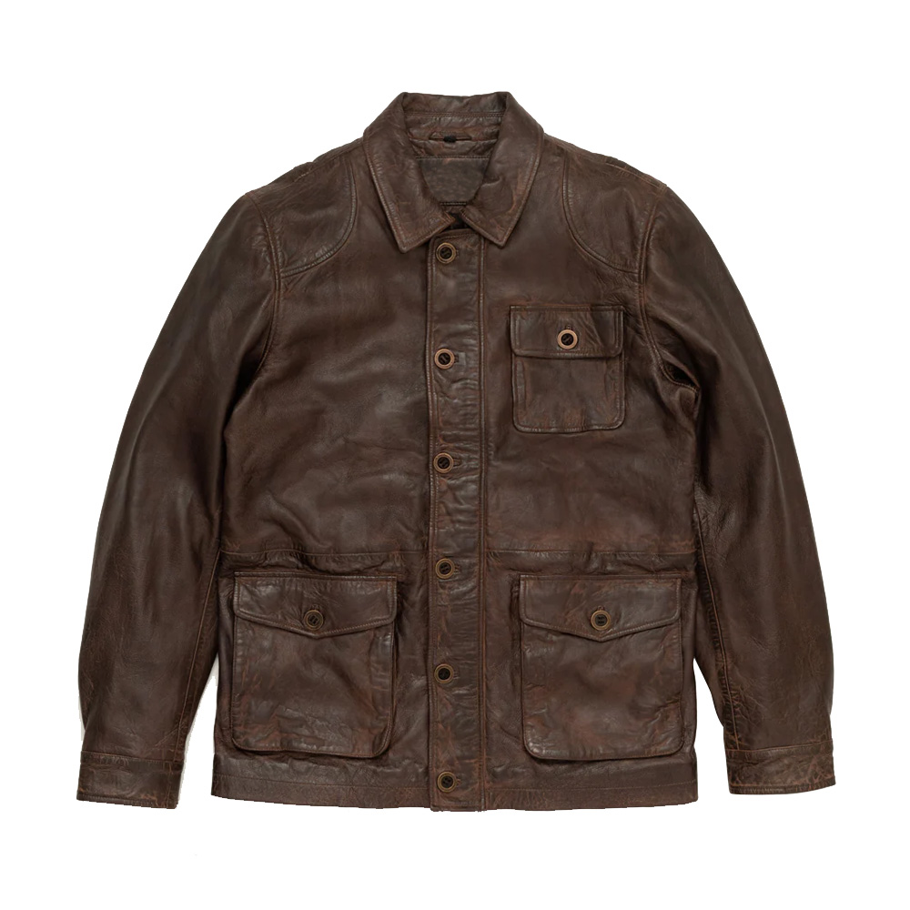Classic Sheridan Leather Barn Jacket Style for Modern Explorers